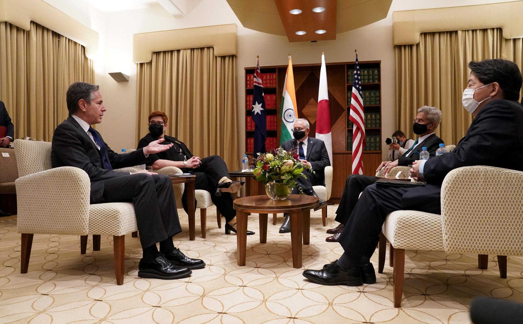 Australia and India partnering up within the Quad - Australia India ...